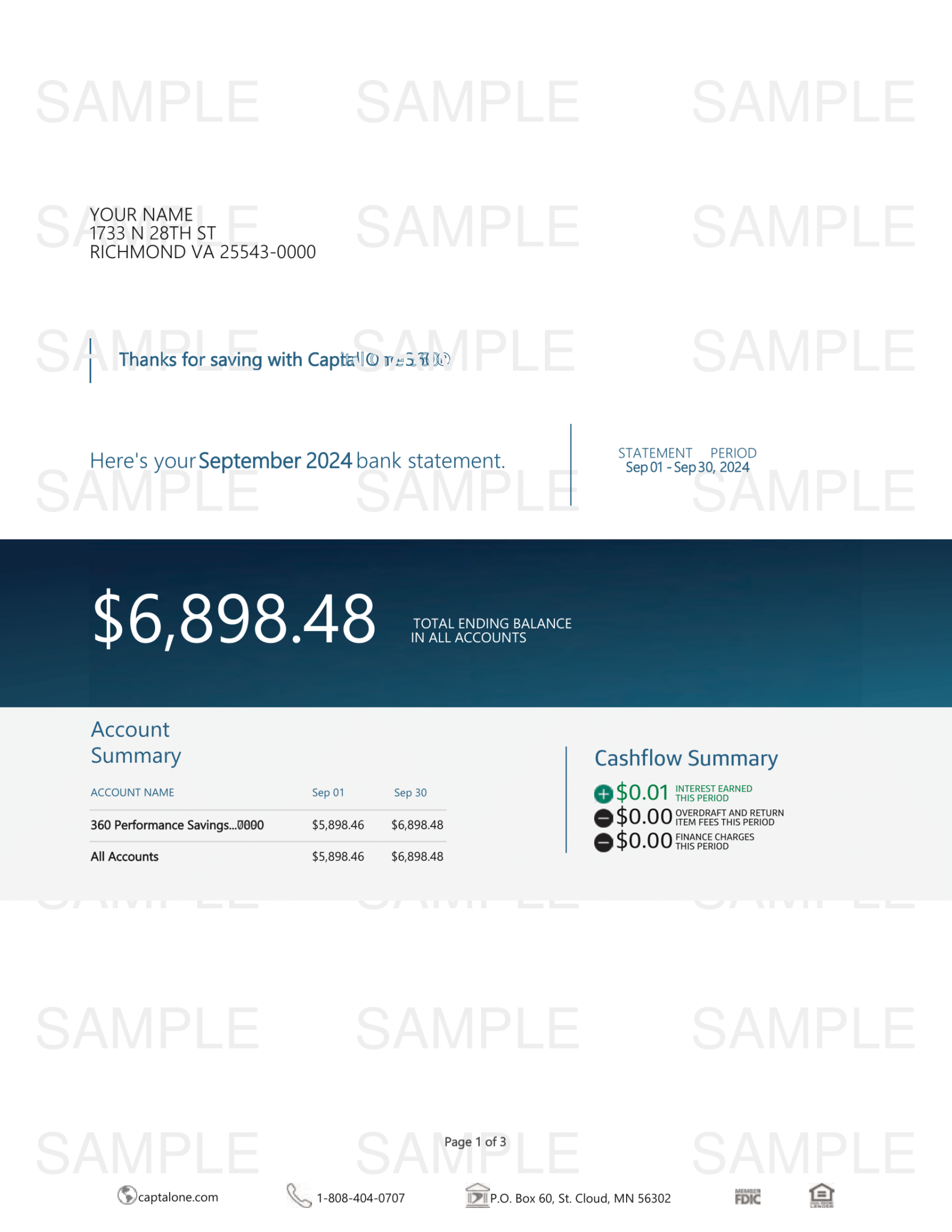 Bank Statement Generator | Make Bank Statements Fast & Easy