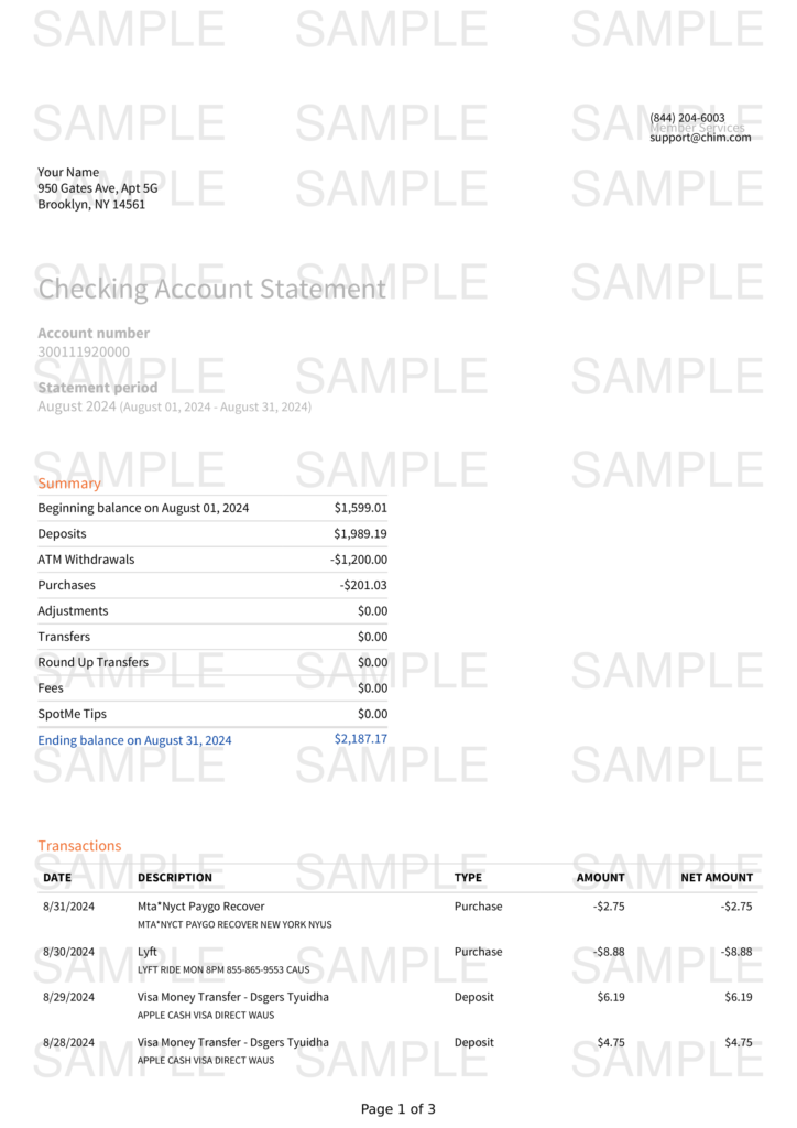 Bank Statement Generator | Make Bank Statements Fast & Easy