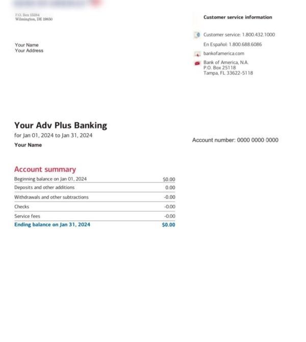 Bank Statement Generator | Make Bank Statements Fast & Easy